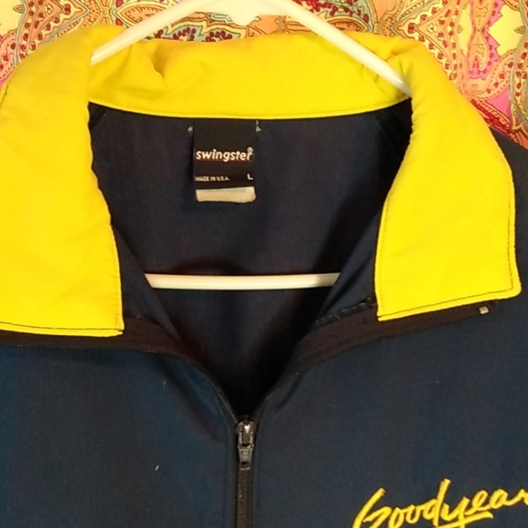 swingster | Jackets & Coats | Swingster Vintage Goodyear Racing Jacket ...